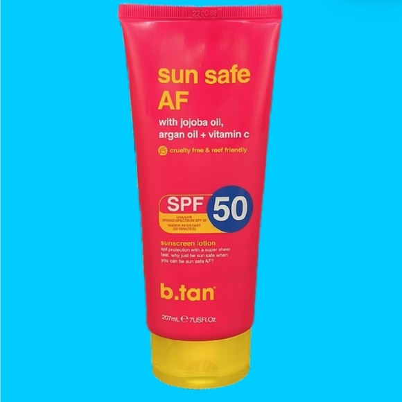 B.Tan | Skincare | Sun Safe Af Spf 5 Sunscreen Lotion 7oz Cruelty Free ...